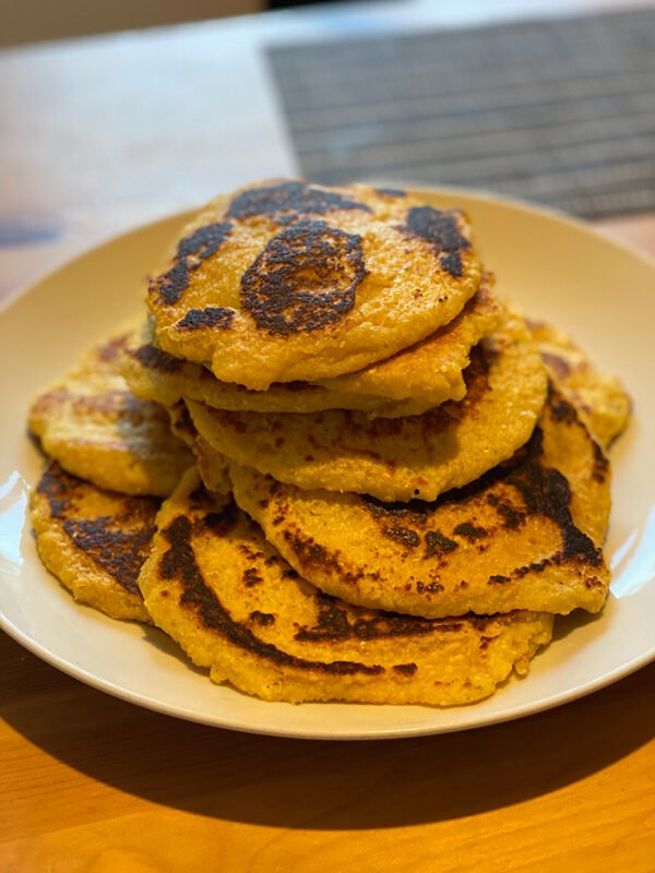 How to make cachapas from Venezuela with sweet maize mix flour P.A.N ...